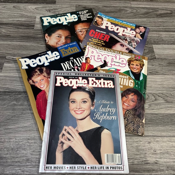 Accents | 5 People Magazines From The 199s | Poshmark